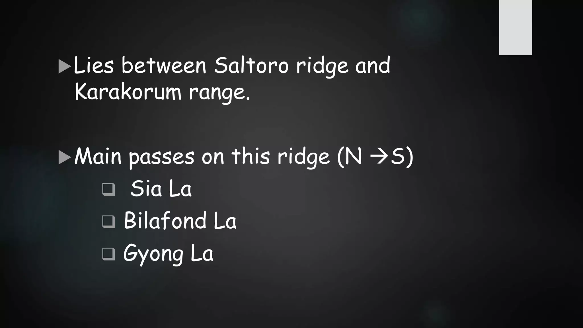 SIACHEN CONFLICT | PPTX