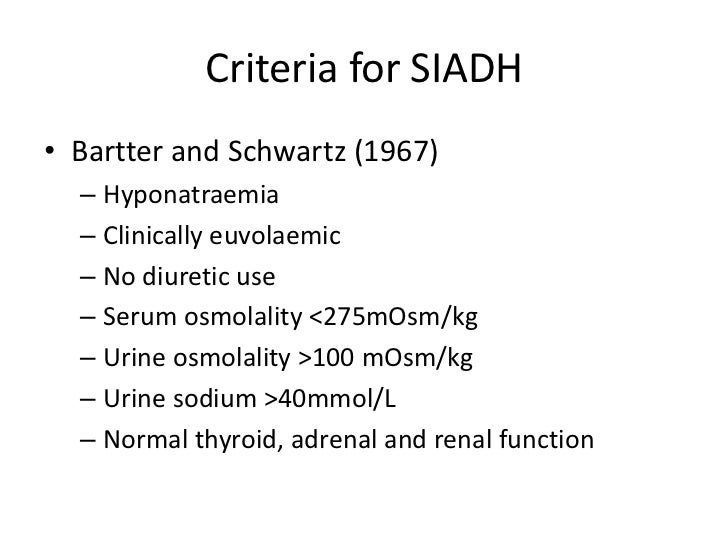SIADH