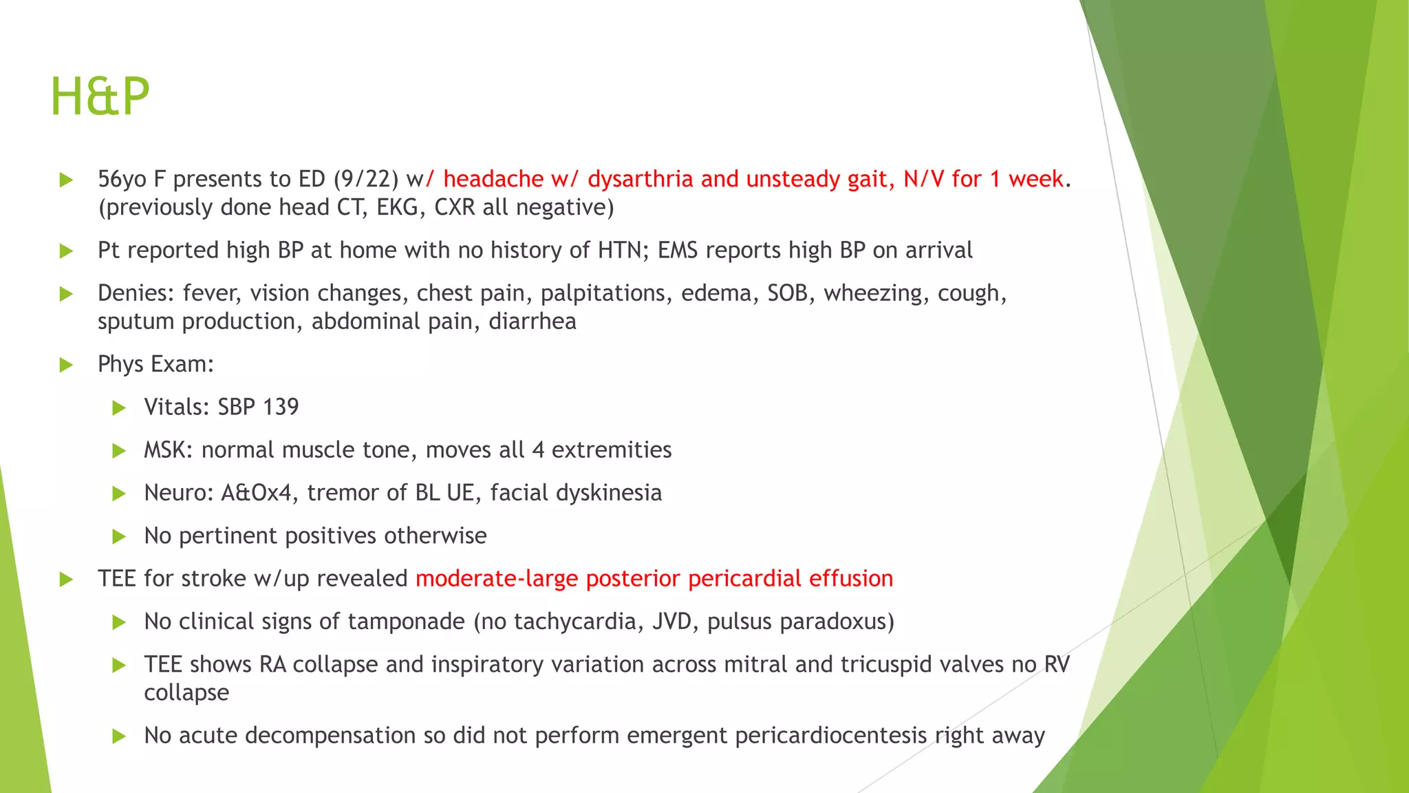 Severe Hyponatremia, SIADH, and Pericardiac Effusion as Initial ...