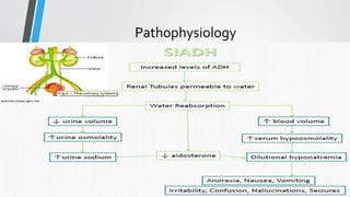 SIADH.pptx | Hormonal Disorders | Endocrine and Metabolic Diseases