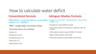 SIADH v/s Diabetes Insipidus .pptx