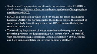 Siadh (1) | PPTX