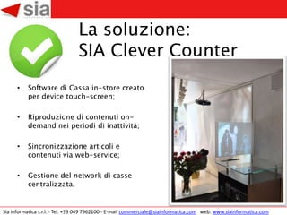 SIA Clever Counter | PPTX | Computing | Technology & Computing