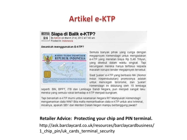 Sistem Informasi Administrasi Kependudukan e-KTP | PPT