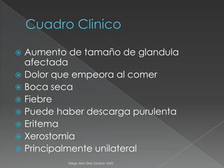 Sialoadenitis bacteriana aguda | PPTX
