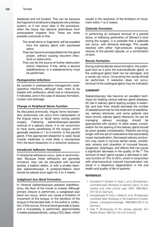 Sialoendoscopy and-salivary-gland-sparing-surgery 2009-oral-and ...