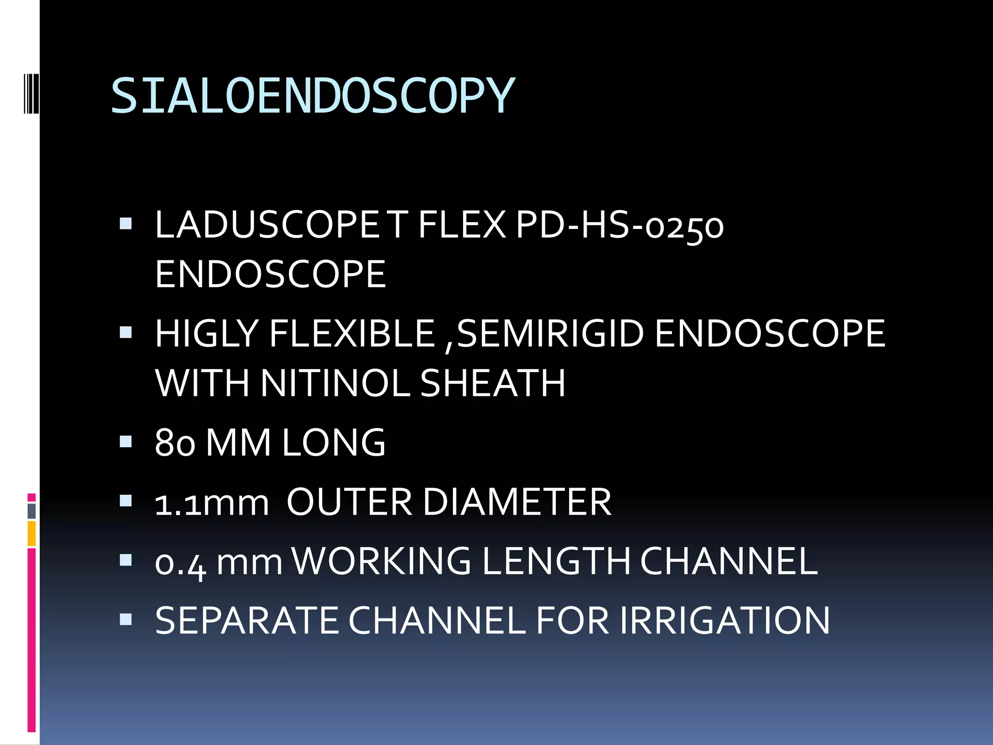 Sialoendoscopy balaji | PPTX