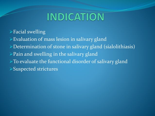 SIALOGRAPHY.pptx | Ear, Nose and Throat Conditions | Diseases and ...