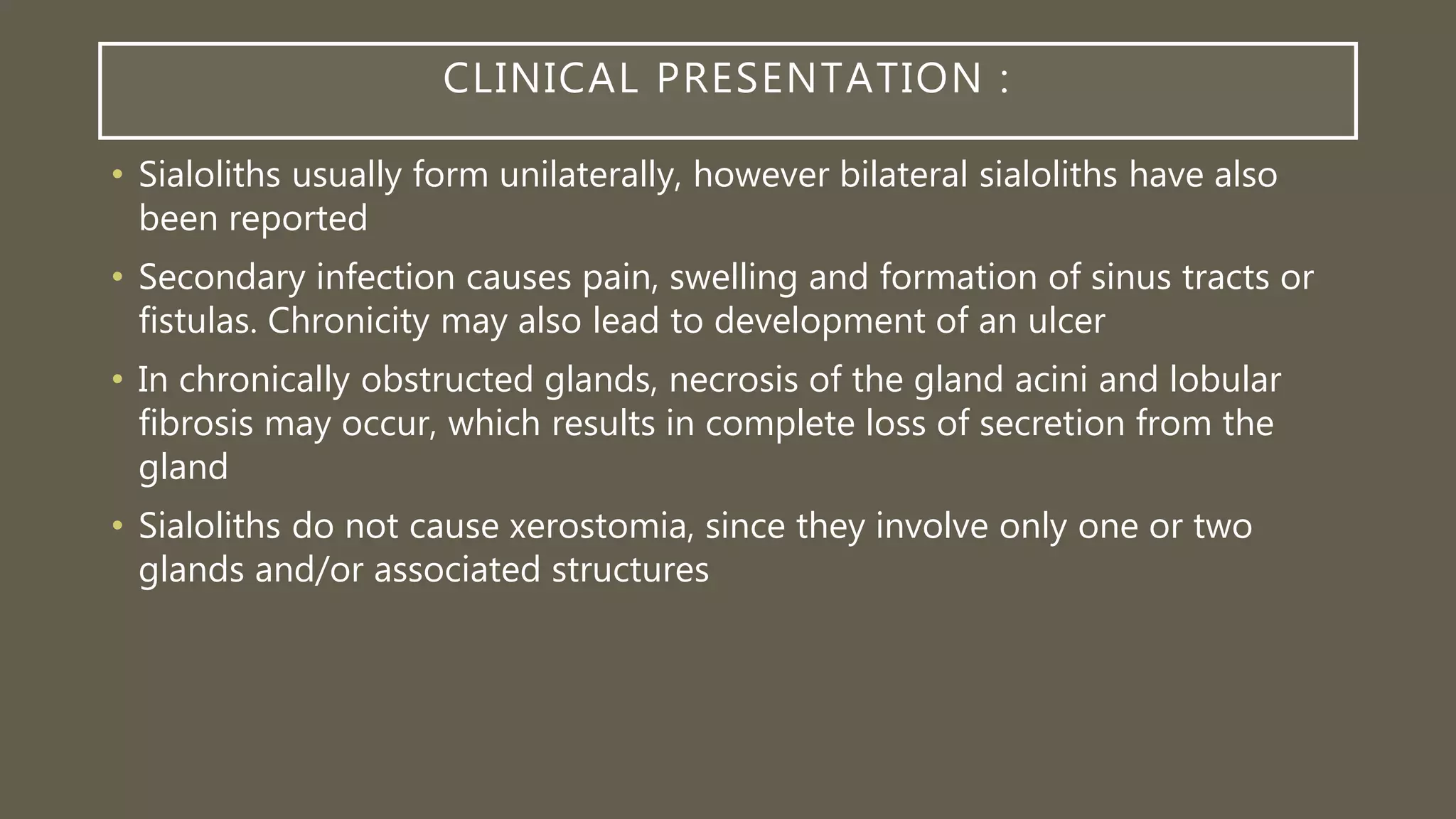 Sialolithiasis | PPTX