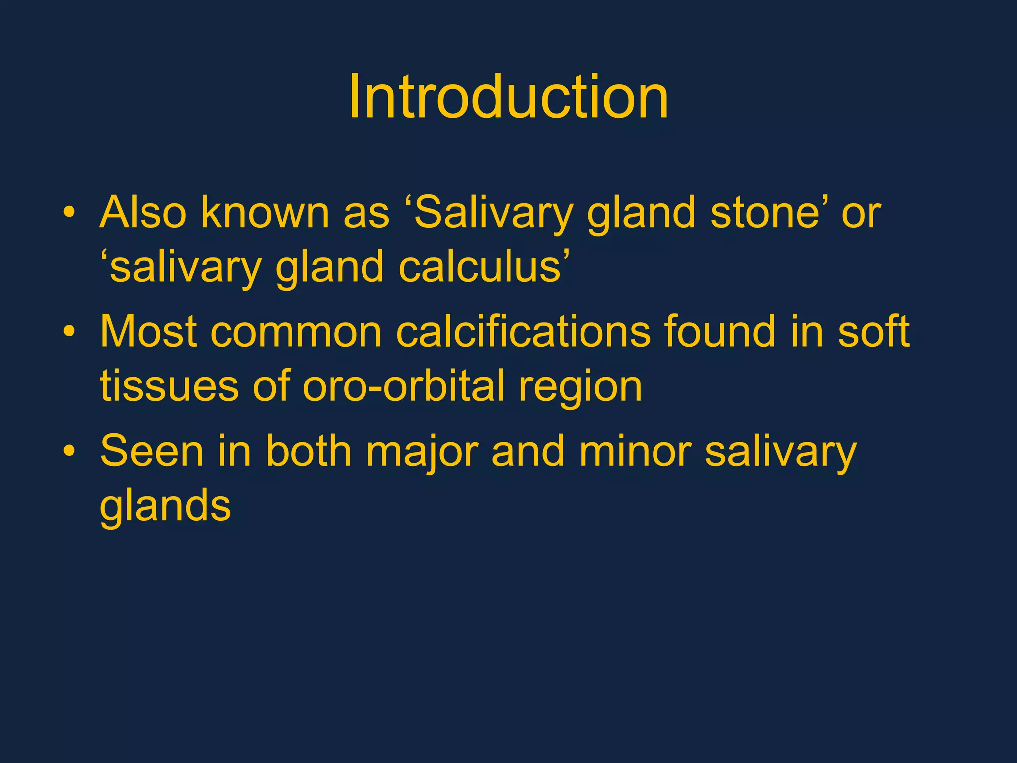 Sialolithiasis | PPTX