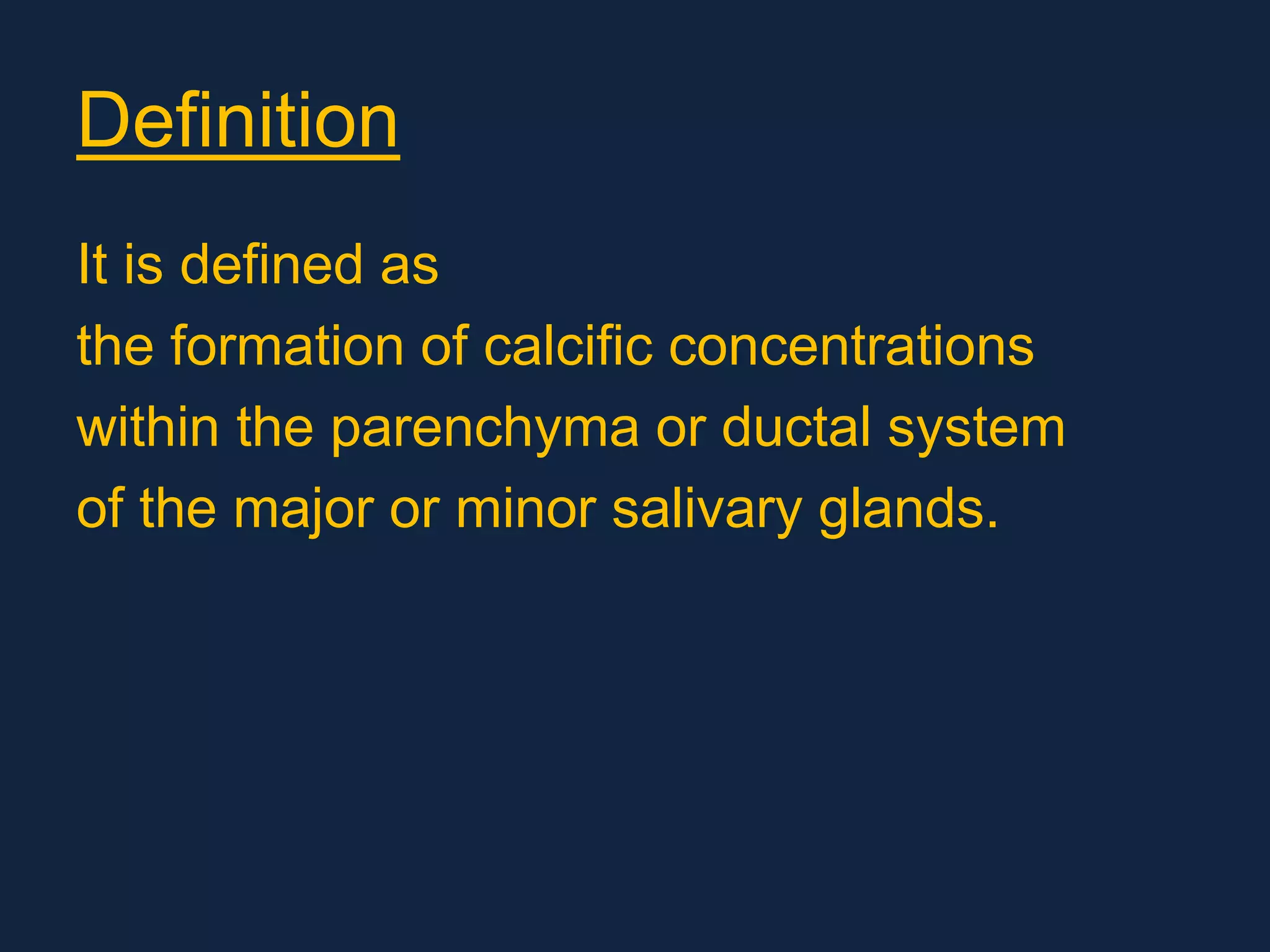 Sialolithiasis | PPTX