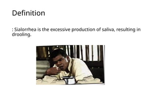 sialorrhea 2.pptxghhjjjggghhhjjjjjjjjkkkkk | PPTX