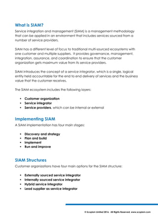 Siam key-facts | PDF