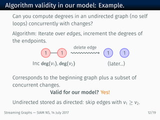 A New Algorithm Model for Massive-Scale Streaming Graph Analysis | PDF
