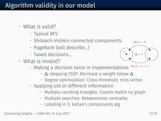 A New Algorithm Model for Massive-Scale Streaming Graph Analysis | PDF