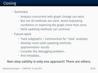 A New Algorithm Model for Massive-Scale Streaming Graph Analysis | PDF