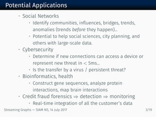 A New Algorithm Model for Massive-Scale Streaming Graph Analysis | PDF