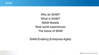 Siam for enterprize agility | PPTX