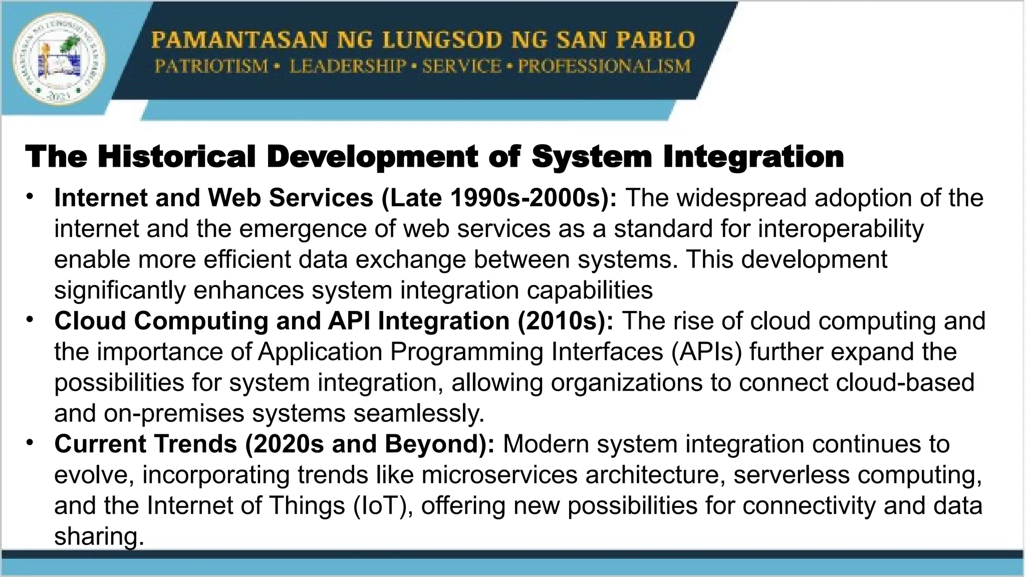 system integration and Architectural design | PPTX