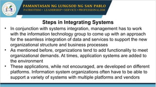 system integration and Architectural design | PPTX