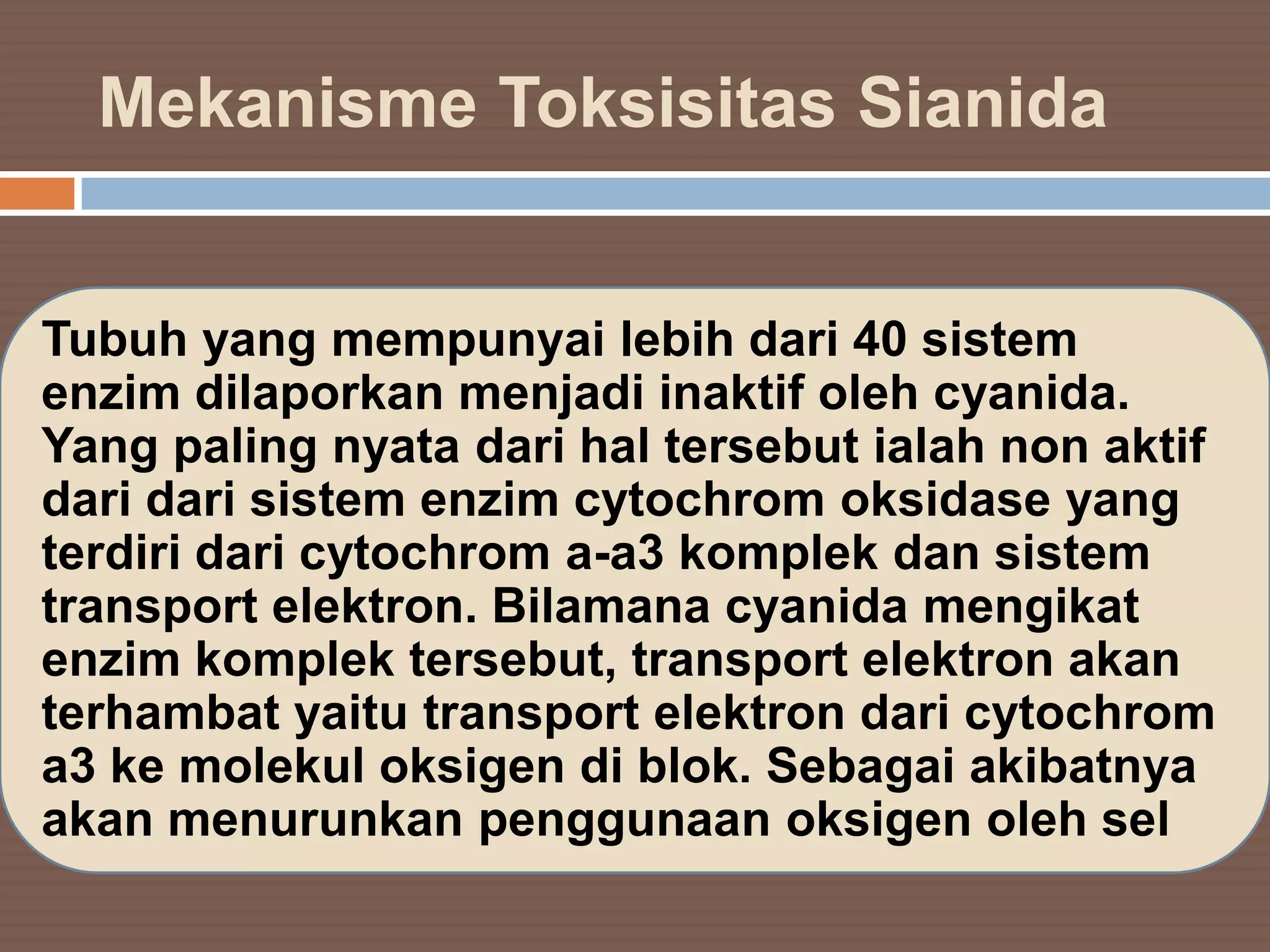 Sianida | PPTX