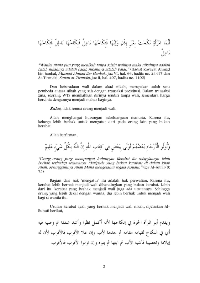 Siapakah wali hakim dalam nikah | PDF
