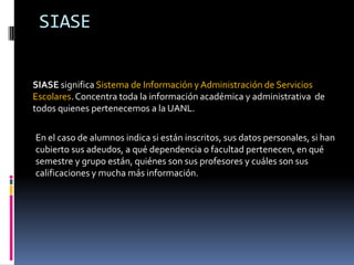 SIASE | PPT