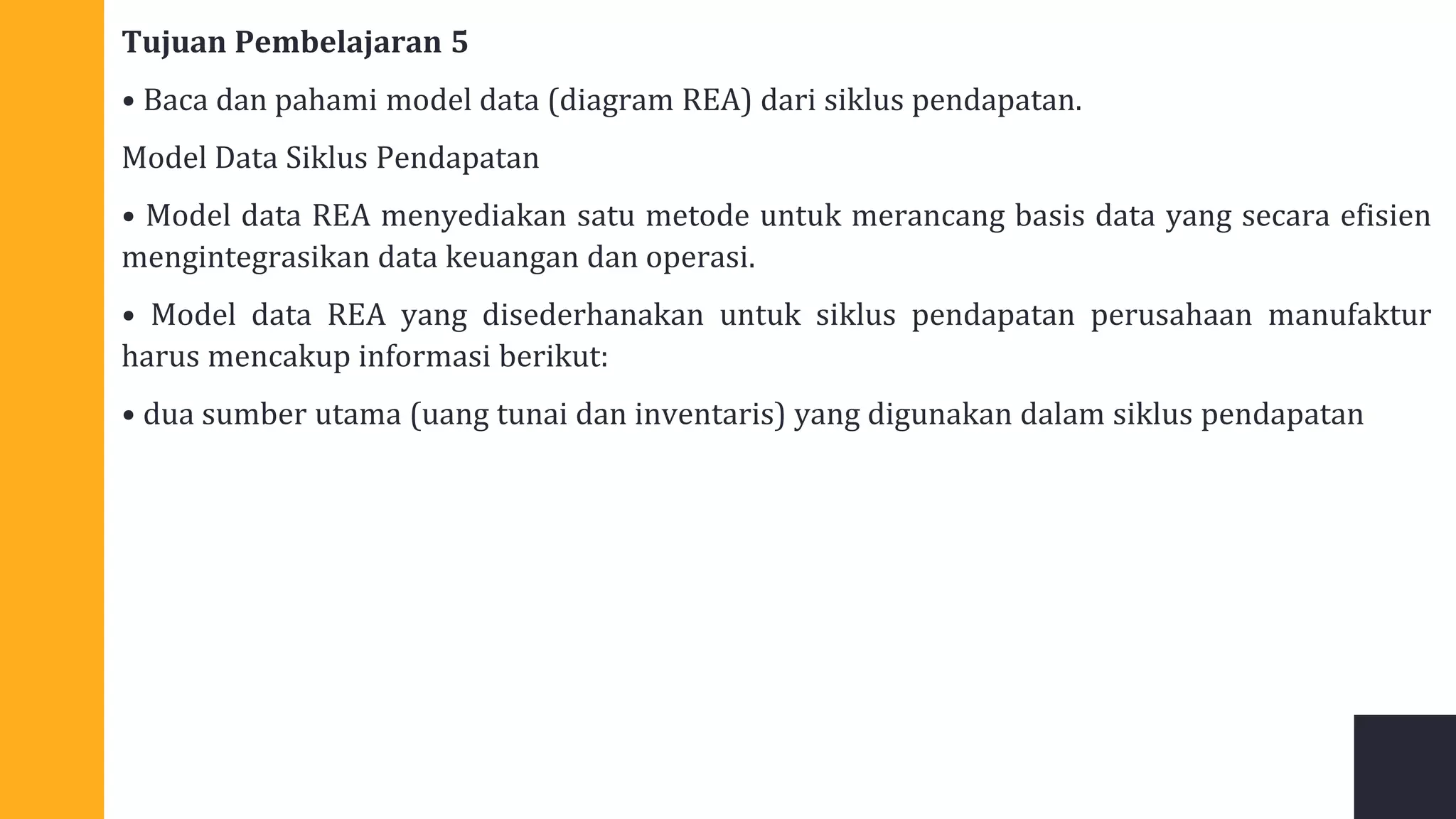 SIA Siklus Pendapatan: Penjualan dan Koleksi Uang Tunai (Romney) | PPTX