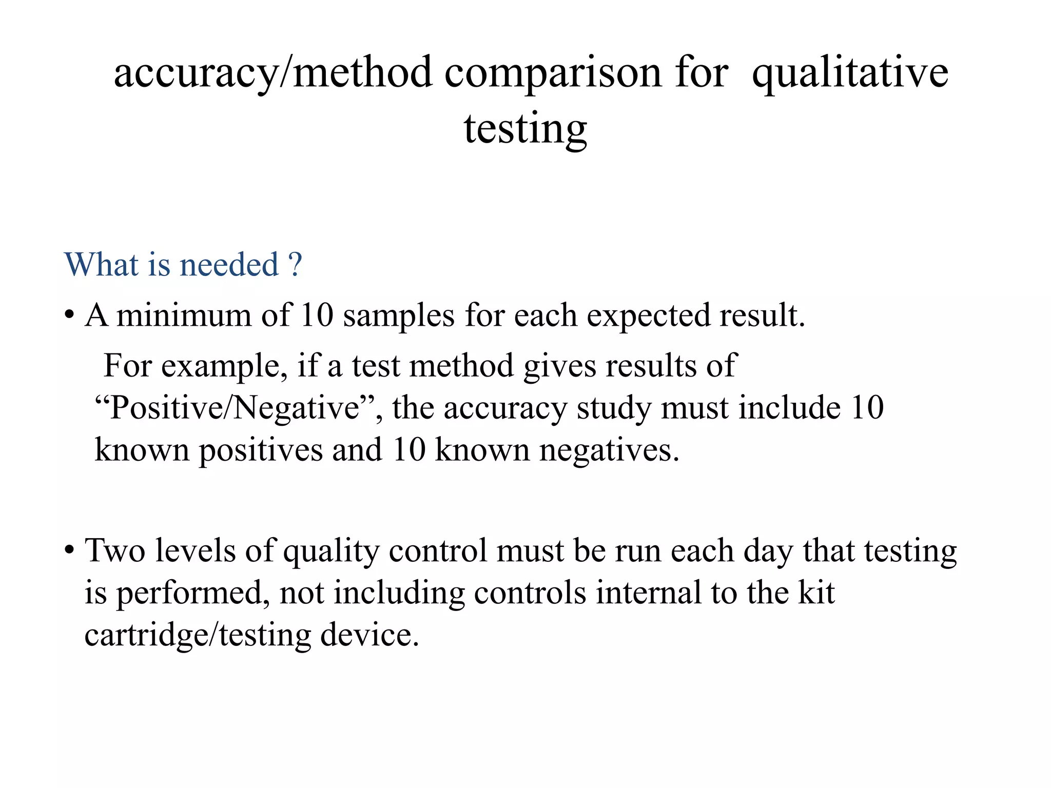 Clinical Lab Method Validation Ppt Standardized Testing Educational Assessment