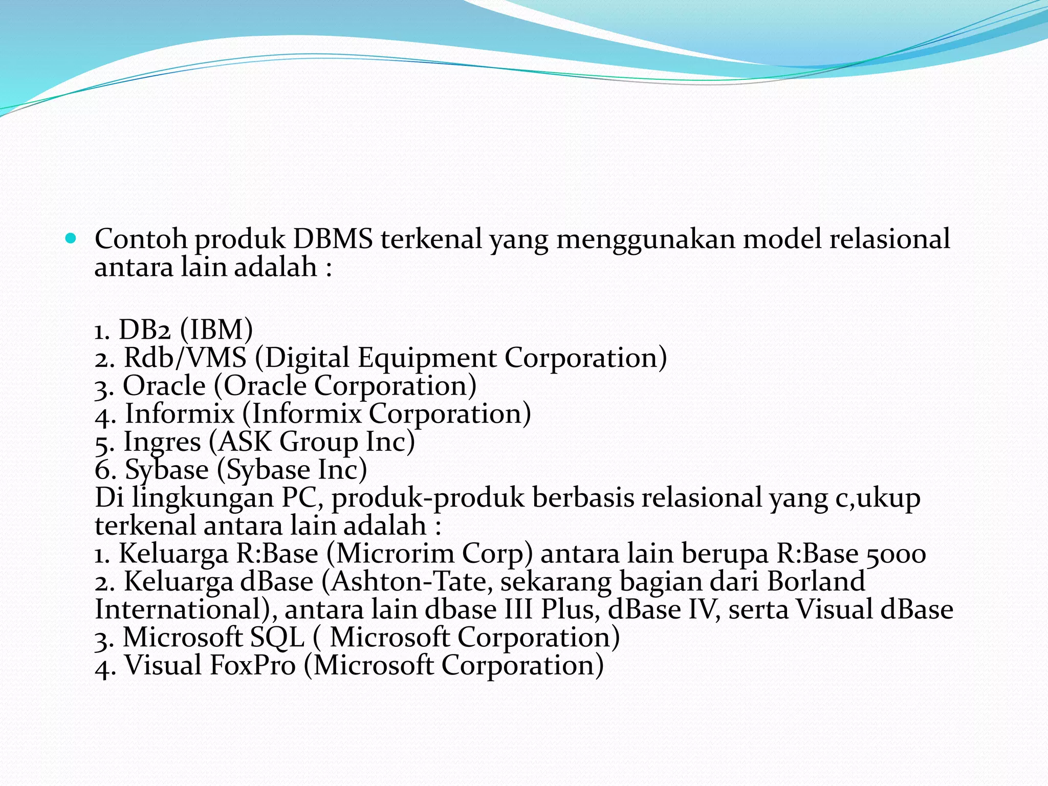 SISTEM BASIS DATA2 | PPT