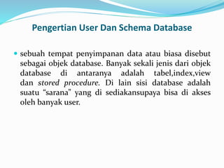 SISTEM BASIS DATA2 | PPT