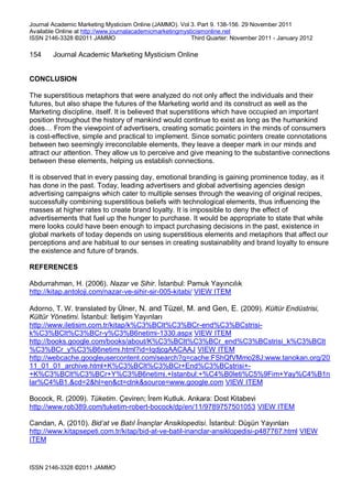 The Relationship Between Superstitions Metaphors and the Discipline of ...