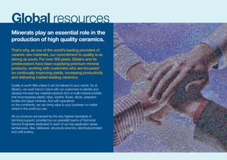 Sibelco technical-brochure | PDF