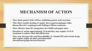 drugs used in GIT disorders. For dpt students | PPTX