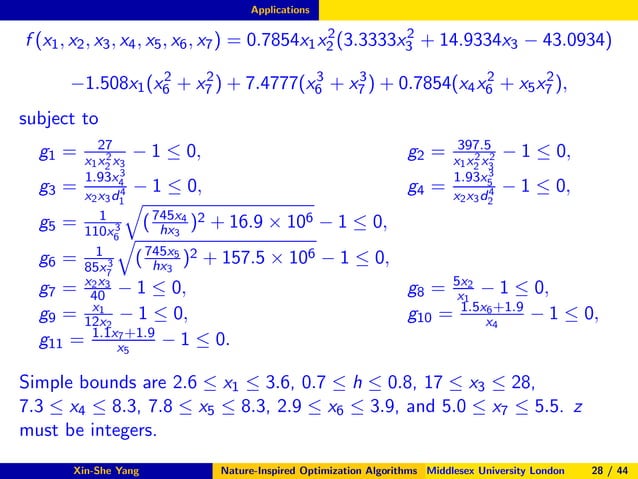 Nature Inspired Optimization Algorithms Pdf Birdwatching Hobbies