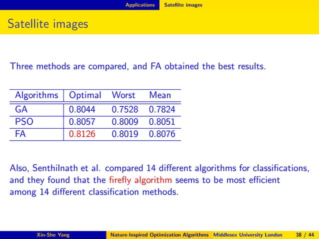 Nature Inspired Optimization Algorithms Pdf Birdwatching Hobbies