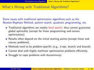 Nature-Inspired Optimization Algorithms | PDF