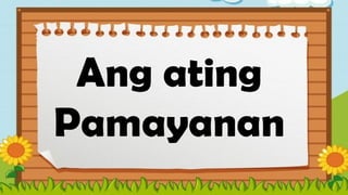 Sibika : Mga Pamayanan sa Pilipinas.pptx