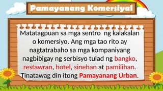 Sibika : Mga Pamayanan sa Pilipinas.pptx