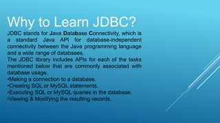 jdbc | PPT