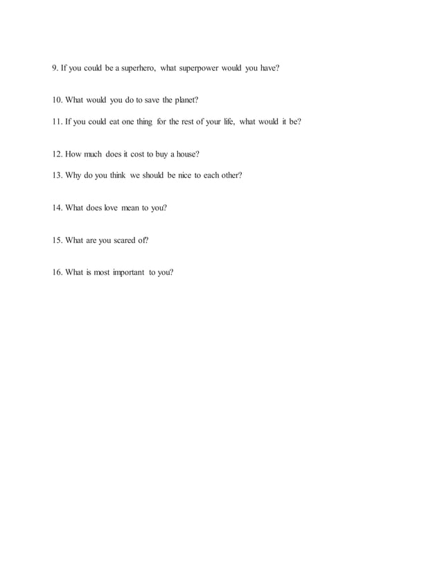 Sibling Questionnaire | DOCX | Parenting Babies and Toddlers | Parenting