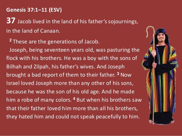 Sibling Rivalry - Genesis 37:1-11