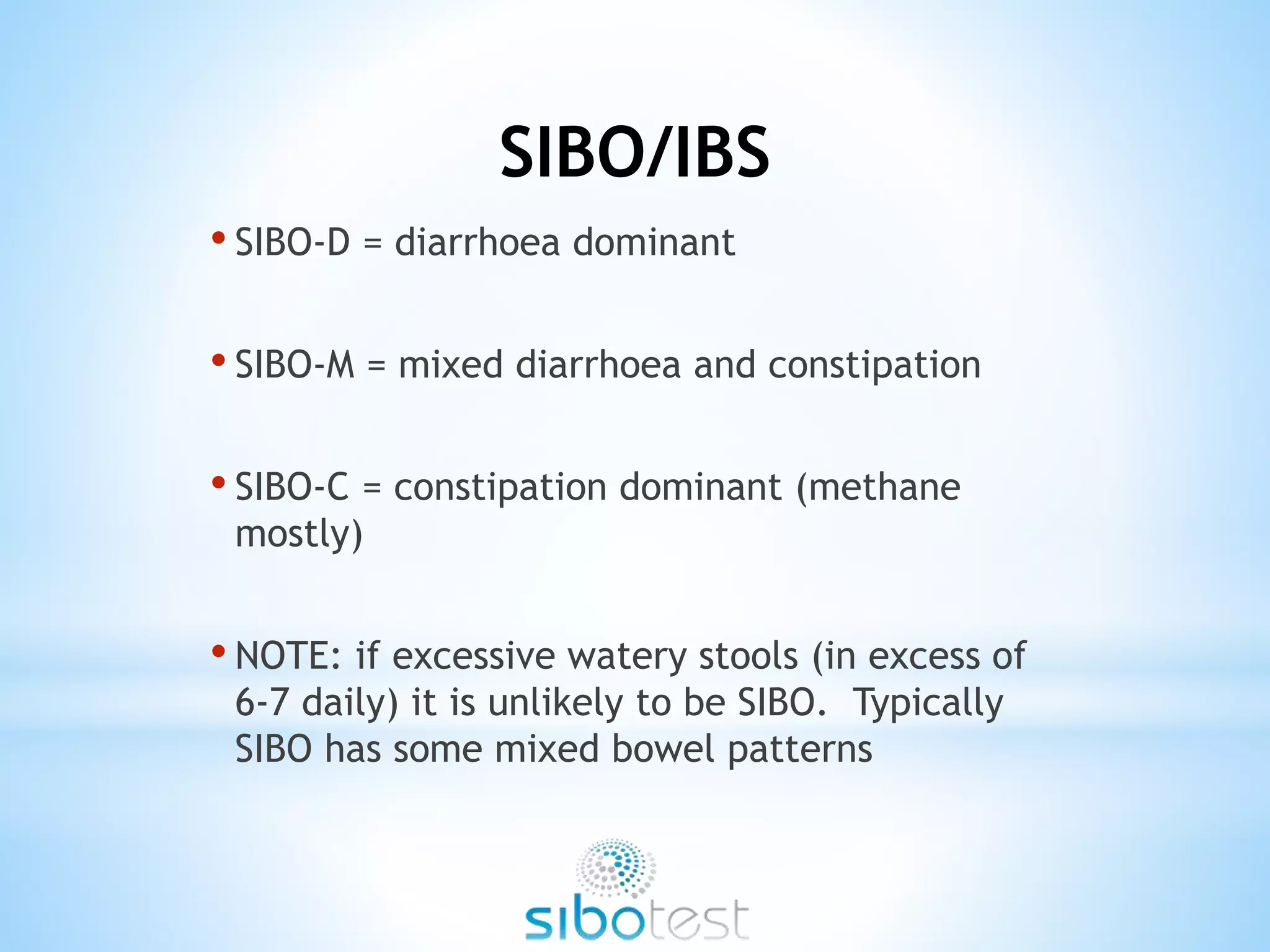SIBO Webinar 2015 - Advances in the Treatment and Management of SIBO by ...