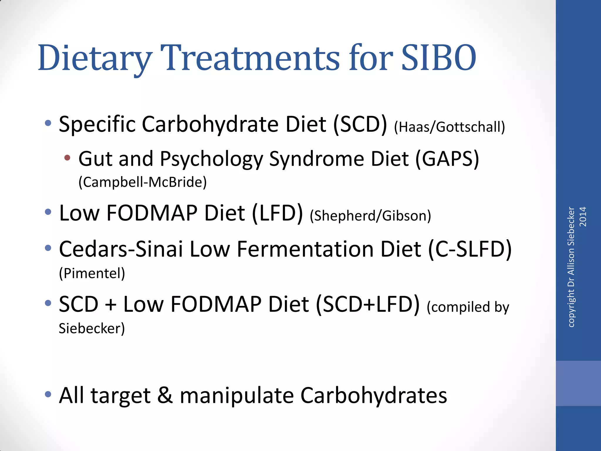 Sibo and scleroderma handout | PDF