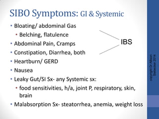 Sibo and scleroderma handout | PDF