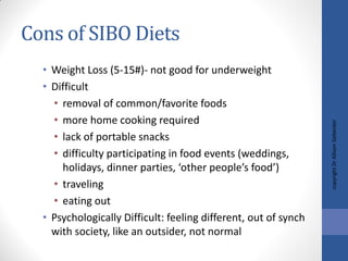 Sibo and scleroderma handout | PDF