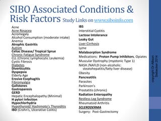 Sibo and scleroderma handout | PDF