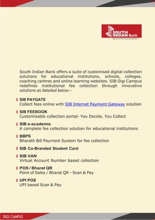 SIB Payment Gateway Services | PDF