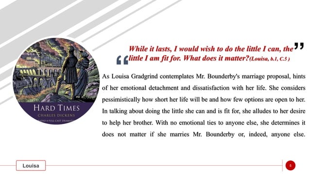 Hard Times by Charles Dickens. | PPTX | Fiction | Books and Literature