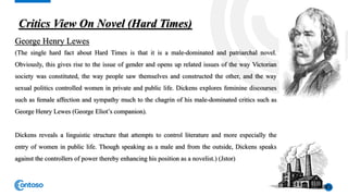 Hard Times by Charles Dickens. | PPTX